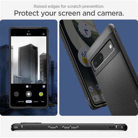 Spigen Rugged Armor Case Google Pixel 6 Pro Black
