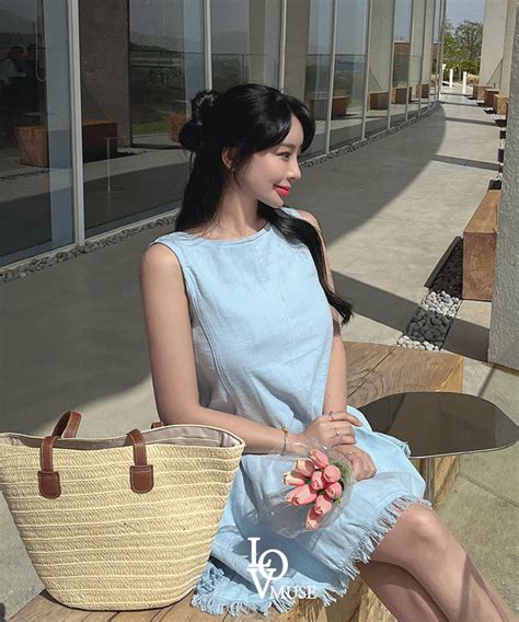 [🌴주문폭주 몸매커버ෆ] 프렌치 트위드 미니원피스 Ops 에이블리