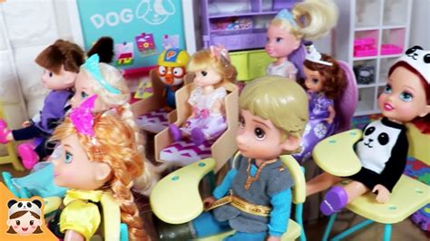 초등학교 이야기 미미 인형놀이 드라마 장난감 놀이 콩순이 뽀로로 어린이 디즈니 공주 초등학생 상황극 보라미tv Youtube