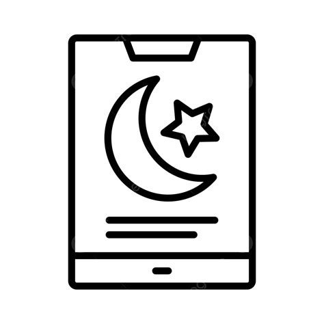 Application Line Icon Vector Device Favorite Like Png And Vector