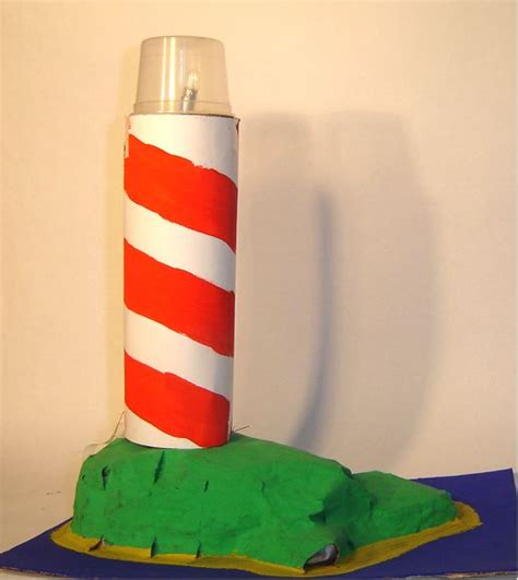 Learn How To Make A Lighthouse And An Electric Circuit At Stimix Educrafts School Projects