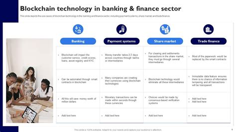 Blockchain Technology In Banking Blockchain Applications In Different