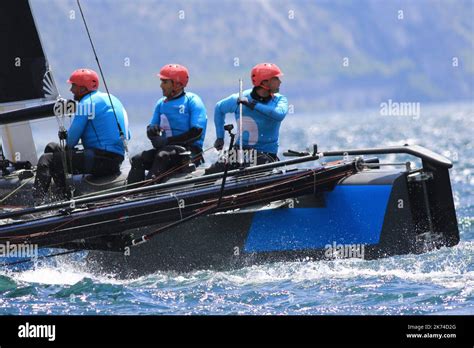 Monacos Pierre Casirgahi Team With Its Foils Catamarans Malizia