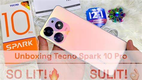 Tecno Spark 10 Pro Unboxing And Quick Specifications Youtube