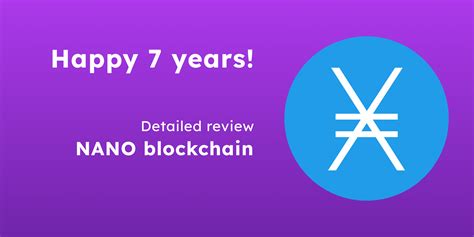 Happy Birthday Nano Network Rnanocurrency