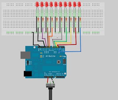 Tudo De Arduino Leds Potenciometro Arduino