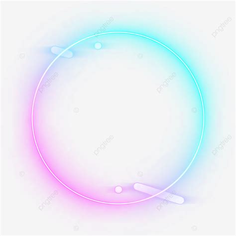 Borda Neon Azul Rosa Png Néon Borda Neon Fronteira Imagem Png E Psd