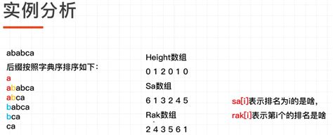 后缀数组~ 技术栈 后缀数组~ 技术栈
