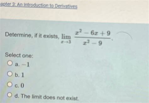 solved apter 3 an introduction to derivativesdetermine if