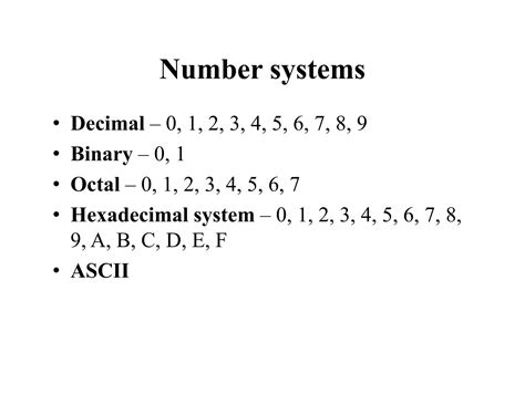 numbering system base conversion pdf computing technology and computing