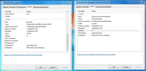 Liste Fichiers Dun Dossier Avec Nom Date De Derniere Modif Et Version