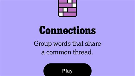 Connectionsnyt Your Ultimate Word Puzzle Adventure