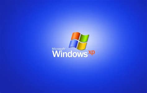 Обои синий фон Windows Xp на телефон и рабочий стол раздел Hi Tech разрешение 3840x2160