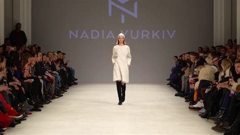 Model Demonstrates Clothes At Fashion Show Stock Footage SBV 346977868