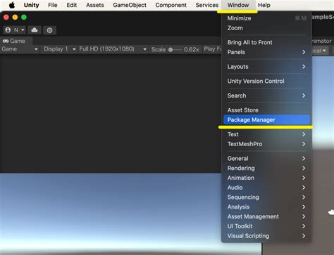 【unity】ar Foundationの初期設定手順 Seeds