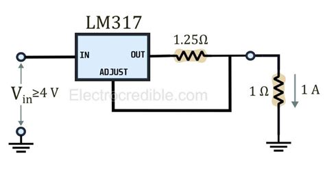 LM Constant Current Source Circuit DIY Theory