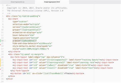 Linear Regression — Machine Learning With Tensorflow And Oracle Jet Ui Explained