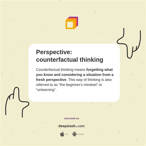 Perspective Counterfactual Thinking Deepstash