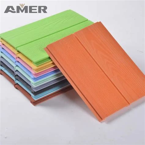 External Cladding Outdoor Plastic Composite Garden Cladding Exterior Waterproof Outdoor Wpc Wall