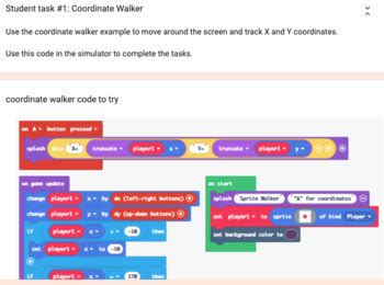 Game Design Chapter Lesson Bundle Lessons Using Make Code Arcade