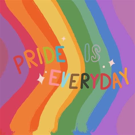 Pride Is Everyday Home Fine Art Print Peypastelss Artist Shop Lgbtq Quotes Pride Quotes