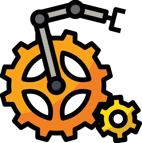 Automation Settings Ai Artificial Intelligence Filled Outline Icon 14353493 Vector Art At Vecteezy