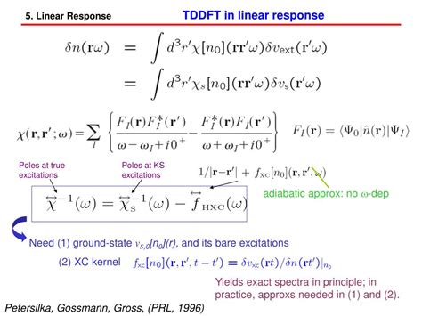 Ppt Time Dependent Density Functional Theory Powerpoint Presentation Id 1785257