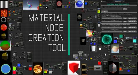 Material Node Creation Tool In Code Plugins Ue Marketplace