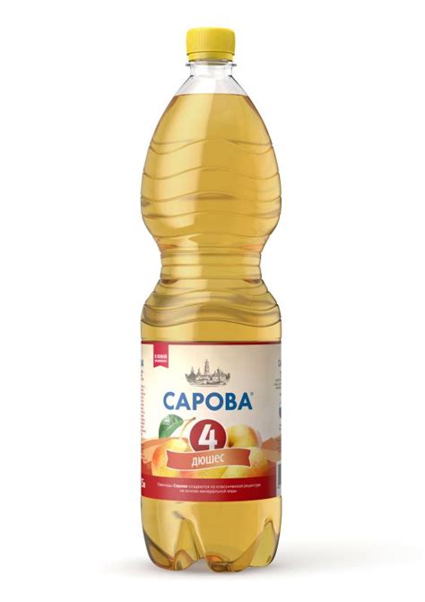 ЛИМОНАД 1,5Л, САРОВА №4-ДЮШЕС (6 ШТ.) - ТК Источник ТК Источник