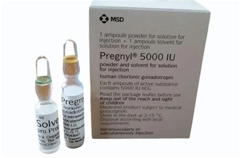 Pregnyl 5000 Iu Injection Packaging Size 1 Ml At ₹ 1050vial In