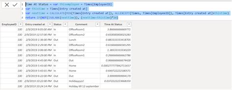 solved help calculating work hours duration based on stat