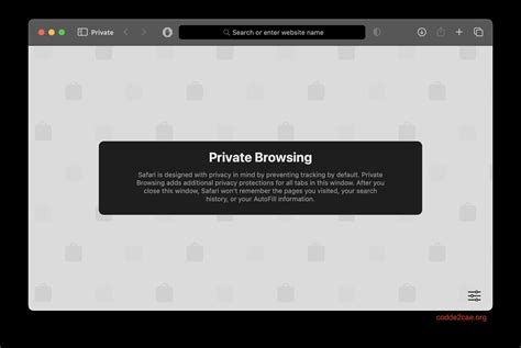 How To Open Private Browsing Incognito Mode In Safari On Mac Code2care