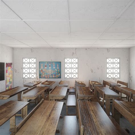 Class Room Realistic 3d Model Turbosquid 1263277 Class Room Realistic 3d Model Turbosquid 1263277