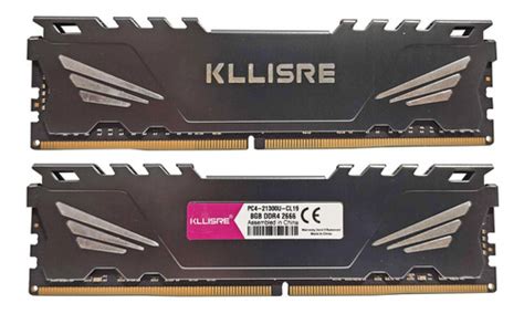 Memória Pc Gamer Kllisre 2x 8gb = 16gb Ddr4 2666mhz Pc4 1.2v | Frete grátis