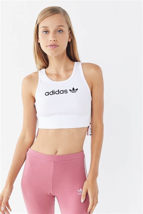 adidas Originals Ribbed Bra Top | Bra tops, Bra, Fit model