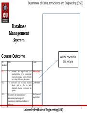 PPT Mapping Constraints And ER Diagram Ppt Department Of Computer Science And Engineering CSE