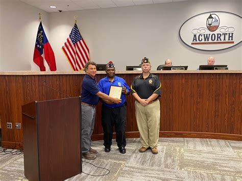 I Had The Honor Of Accepting This Proclamation From The Mayor And City