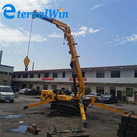 Small Size Foldable Mini Crawler Crane Spider Crane Track Crane China