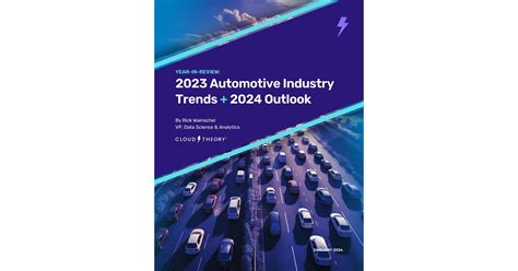 Cloud Theory Releases Special Report 2023 Review Of Automotive Industry Trends And 2024 Outlook