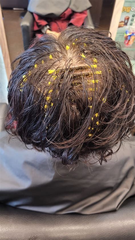 중년 여성 정수리 갈라짐 보브컷 링거펌 김포미용실 준희헤어 네이버 블로그