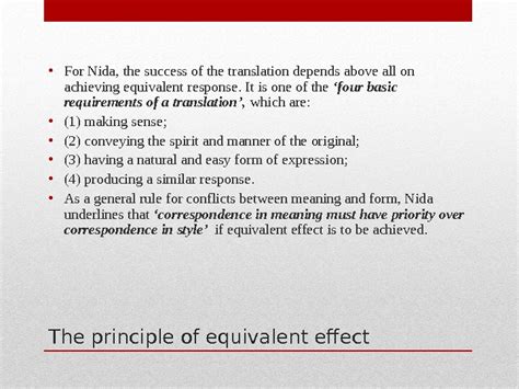 EQUIVALENCE And TRANSLATION METHODSLecture Lecture Outline
