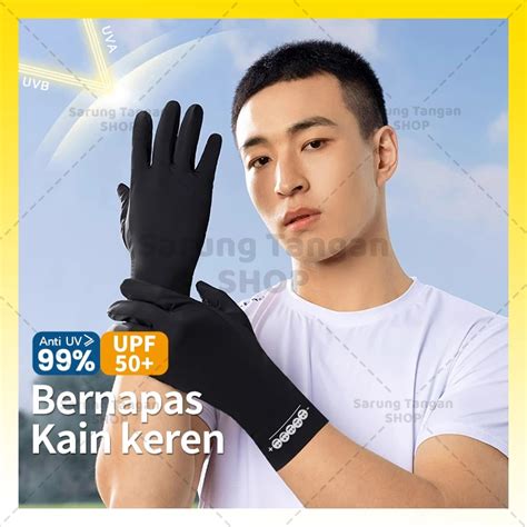 Jual Sarung Tangan Motor Sarung Tangan Anti Uv Sarung Tangan Pria Sarung Tangan Hitam Polos