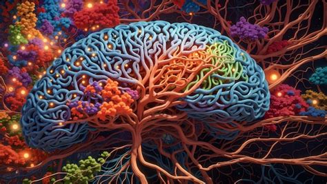 Premium Ai Image A Detailed Illustration Of A Human Brain With Its