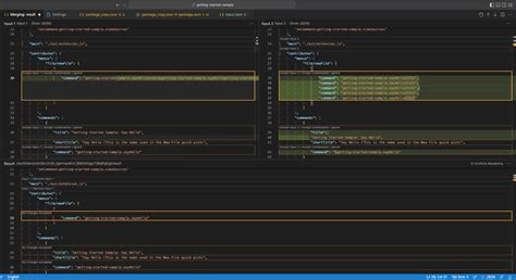 Feature 探索支持 3 Way Merge Editor 解决合并冲突的新交互 · Issue 1930 · Opensumi