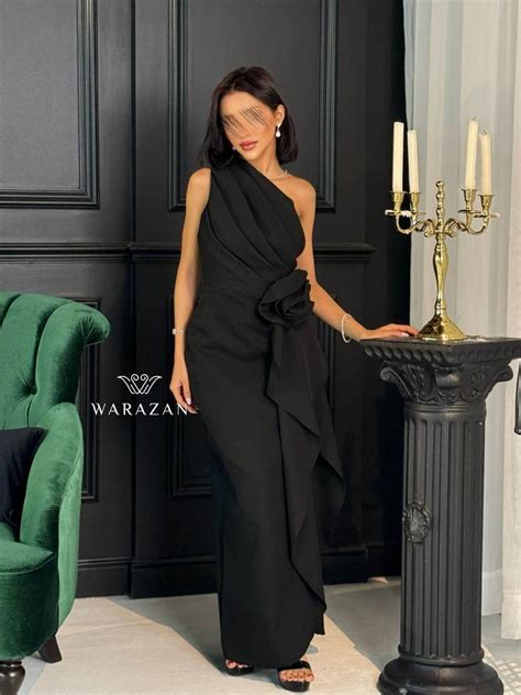 فستان سهرة ماسك بقصة من الخصر