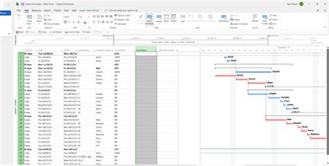 Color Codes For Status MS Project Desktop Wellingtone