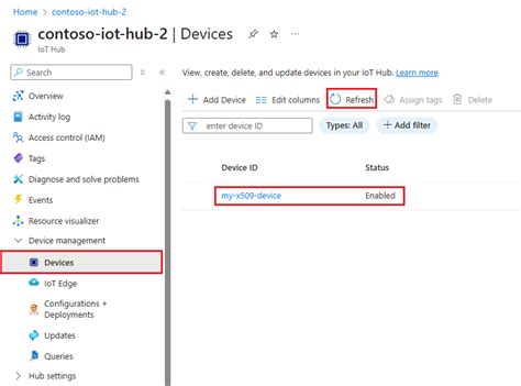 快速入门 将 X509 证书模拟设备预配到 Microsoft Azure Iot 中心 Azure Iot Hub Device Provisioning Service