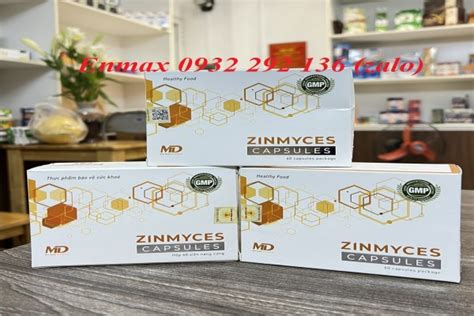 MiỄn PhÍ Ship SẢn PhẨm Zinmyces Capsules