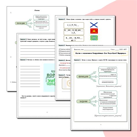 Рабочий лист Состав и назначение Вооруженных Сил Российской Федерации Соответствует ФРП ОБЗР