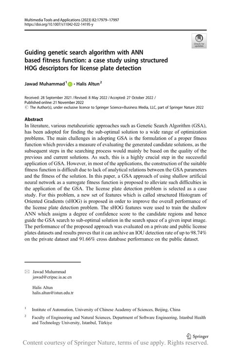Guiding Genetic Search Algorithm With Ann Based Fitness Function A